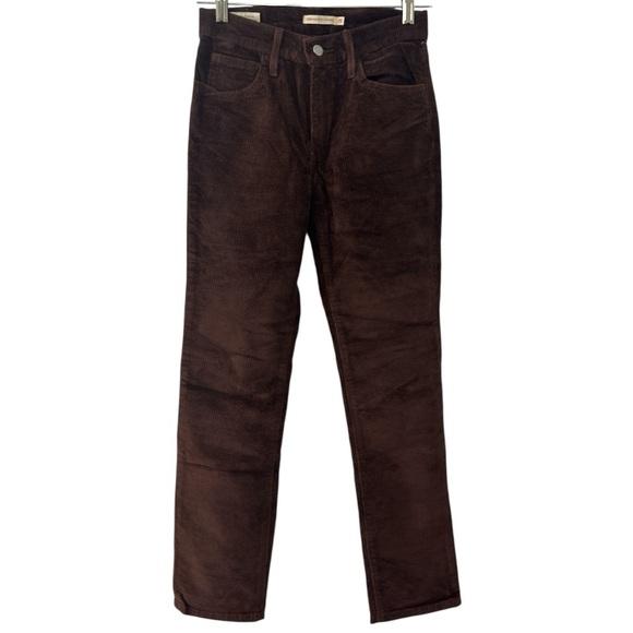Levi's | Pants & Jumpsuits | Levis Womens High Rise Straight Corduroy ...